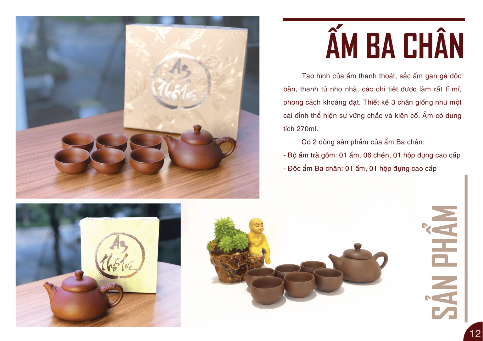 Bộ ấm trà Việt Nam - Ấm trà An Thổ Túc - Lưu giữ văn hóa trà Việt